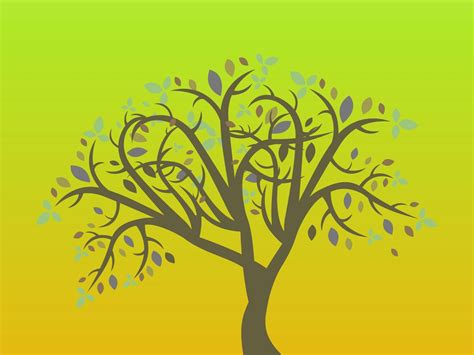 Simple Tree Vector Vector Art Graphics Freevector Com