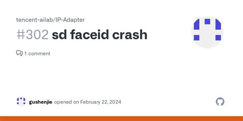 Sd Faceid Crash · Issue 302 · Tencent Ailabip Adapter · Github