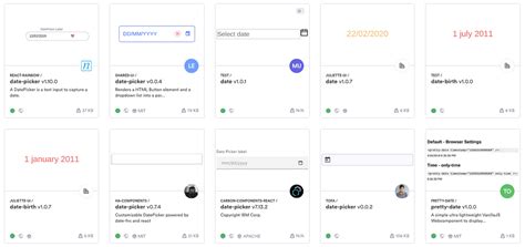 13 React Datepickers And Timepickers For 2020 By Jonathan Saring