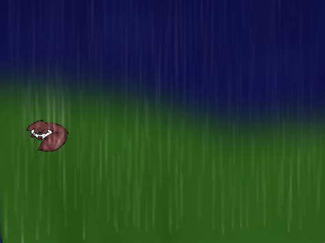 Eevee In Rain By Br4veh On Deviantart