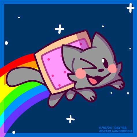 How To Draw Kawaii Nyan Cat