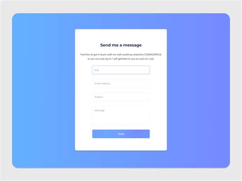 Frontendpro Challenge Contact Us Form