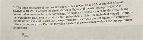 Solved Figure 2 Rc Circuit Using Switch As Source Of