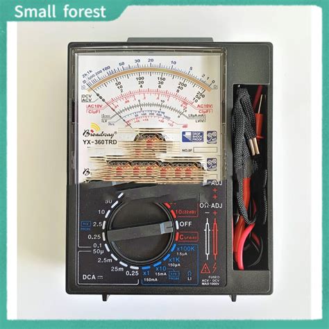 Analog Multitester Yx 360trd With Case And Battery Analog Tester