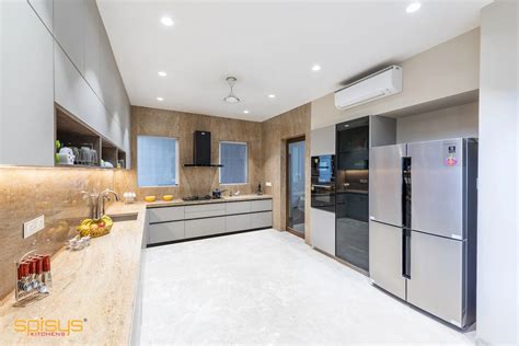 Low Cost Modular Kitchen By Spysis Kitchen