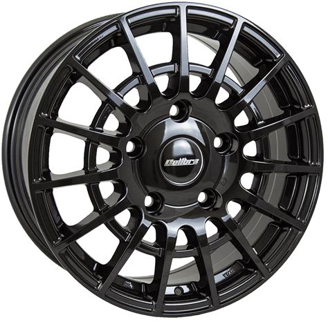 20 Calibre T Sport Gloss Black Alloy Wheels Van Wheels