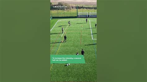 Passing Pattern In Two Combined Triangles Soccer Coaching Drill Youtube
