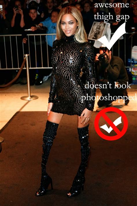 Gossip Photoshopped Beyonce Photoshops Her Thighs Check Out These