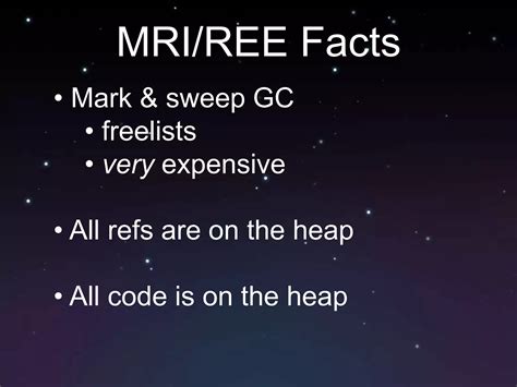 Ruby Performance Part 1 Garbage Collection Pptx Programming Languages Computing
