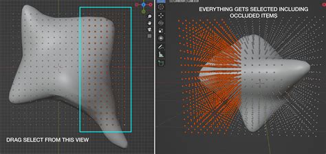 Mesh How Do I Select Only Visible Objects In OBJECT Mode Blender Stack Exchange