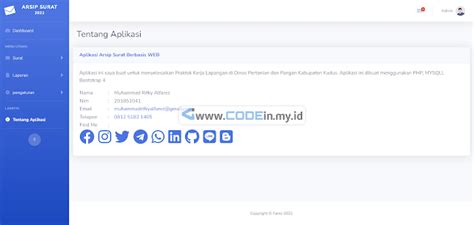 Source Code Aplikasi Arsip Surat Php Codein