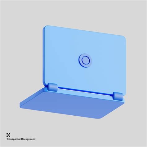 3d Render Laptop Psd Premium