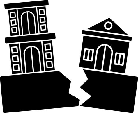 Earthquake Black And White Clipart