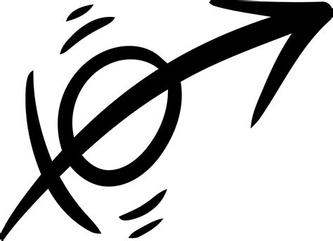 Hand Drawn Arrow Scribble Abstract 47587089 Png