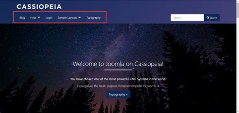 Learning About The Menu Interface In Joomla InMotion Hosting Learning About The Menu Interface In Joomla InMotion Hosting
