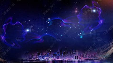 Business Light Effect Blue Business Powerpoint Background For Free Download Slidesdocs