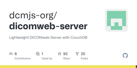 GitHub Dcmjs Org Dicomweb Server Lightweight DICOMweb Server With