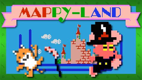 Distracting Cats The Game Mappy Land Nes Octotiggy Youtube