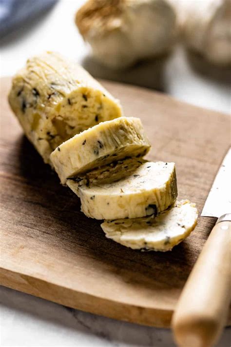 Homemade Roasted Garlic Butter Foolproof Living