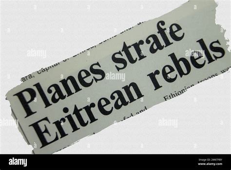 News Story From 1975 Newspaper Headline Article Title Planes Strike