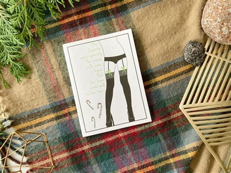 Naughty Christmas Card Funny Christmas Card Sexy Christmas Etsy Canada