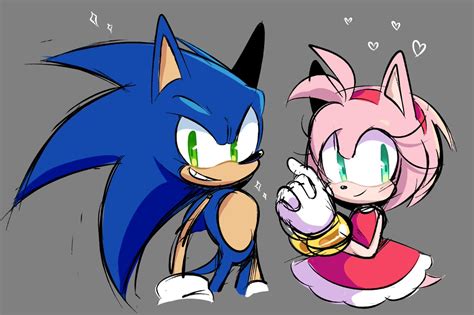 209704 Safe Artistkaiiteaa Amy Rose Sonic Sonic The Hedgehog