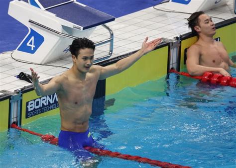 ‘접영 50m 金 백인철 “수영계 새 역사 써서 영광” 국민일보