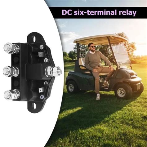 Generic 6 Terminals Reversing Polarity Contactor Relay Winch Motor Reversing Solenoid Switch