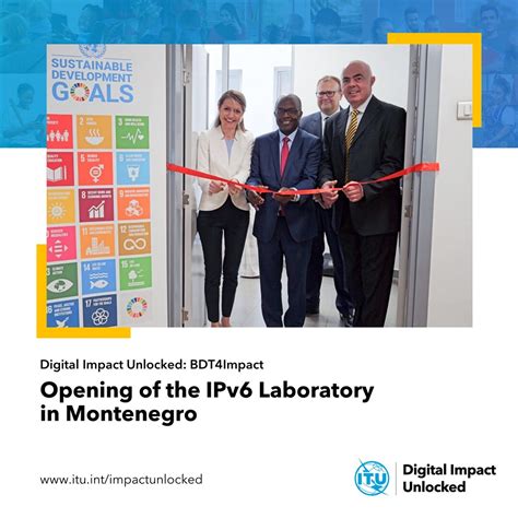 Opening Of The Ipv Laboratory In Montenegro Digital Impact Unlocked