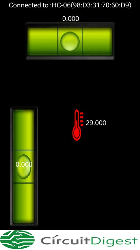 diy arduino inclinometer using mpu6050