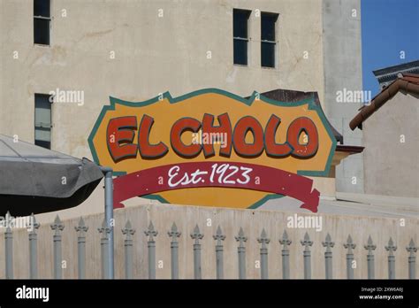Los Angeles California Usa 14th August 2024 El Cholo Spanish Cafe