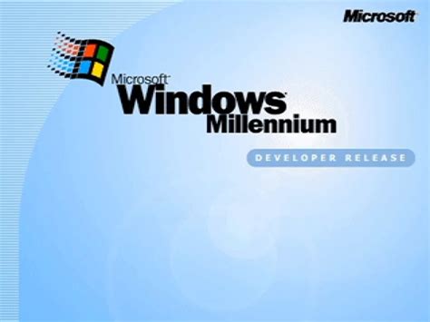 File Windows Millennium Edition Developer Release Credit FireyDoesStuff Png