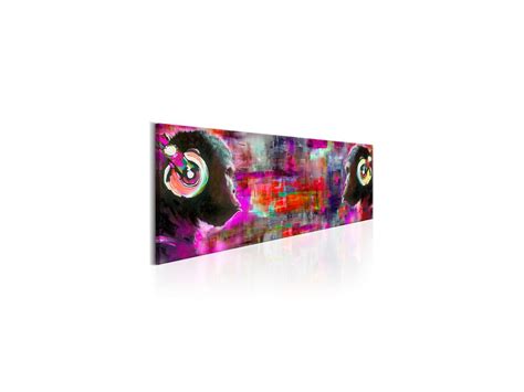 Tableau Colours Of Music Taille 120 X 40 Cm