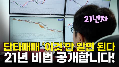 21년간 제가 사용중인 단타매매기법 공개합니다 전업투자자 브이로그 Ep2 Youtube