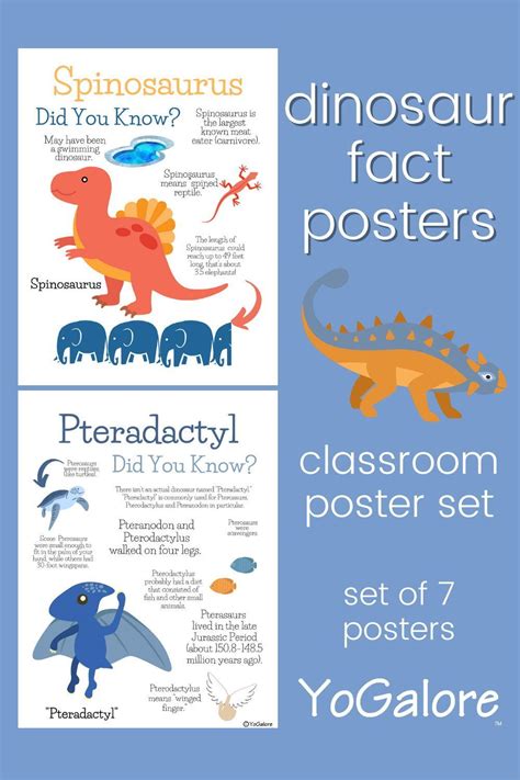 Dinosaur Fun Facts Fun Educational And Printable Artofit