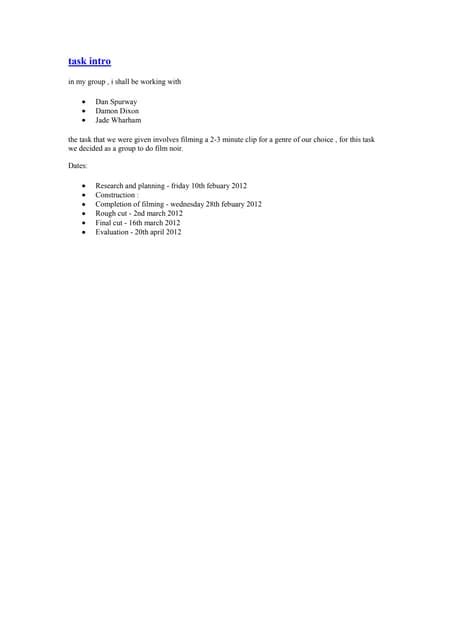Task Intro Docx