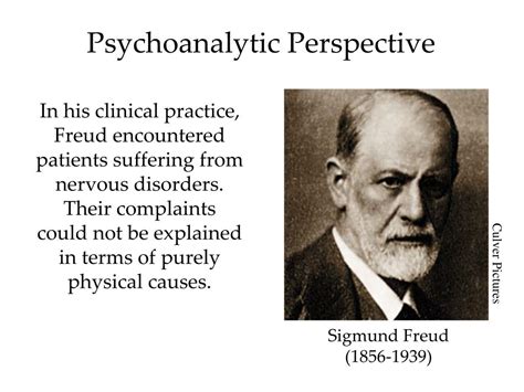 Ppt The Psychoanalytic Perspective Chapter 13 Lecture 2 Powerpoint