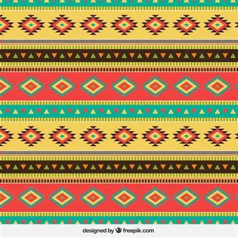 Free Vector Ethnic Pattern