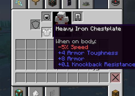 Heavy Armor Screenshots Minecraft Mods Curseforge