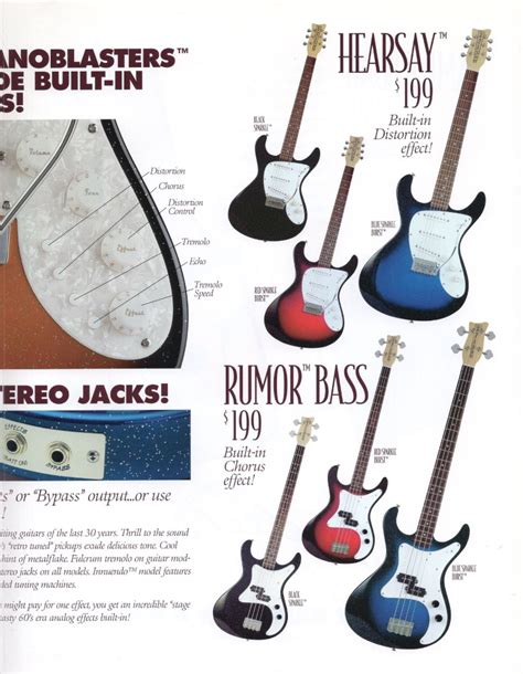 Danelectro Catalogs ~ Luthiery Laboratories