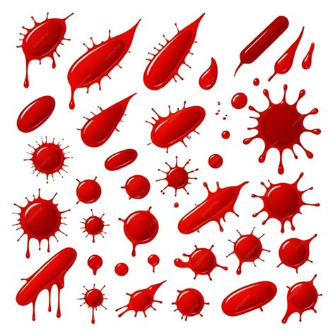 Una Colección De Diferentes Tipos De Bacterias Y Bacterias Vector