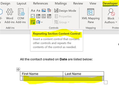 Power Automate How To Add Dynamic Table Content In Word File Using