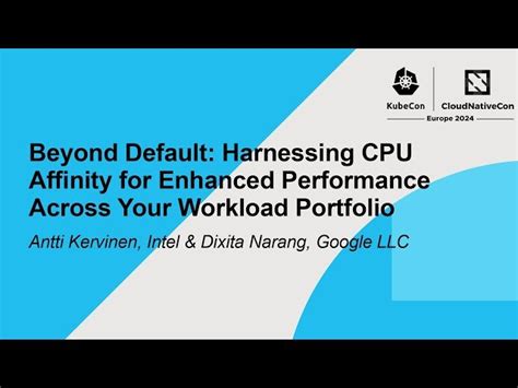 Free Video Beyond Default Harnessing Cpu Affinity For Enhanced