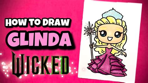 How To Draw Glinda From Wicked Youtube