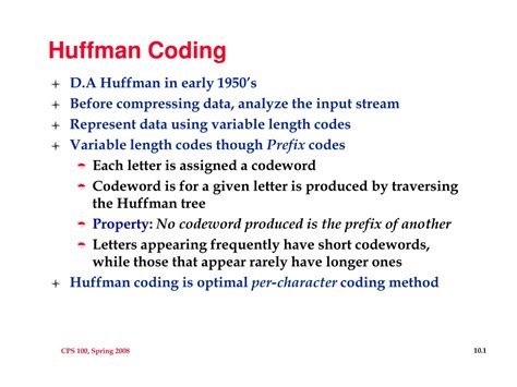 Ppt Efficient Data Compression Unveiling The Magic Of Huffman Coding