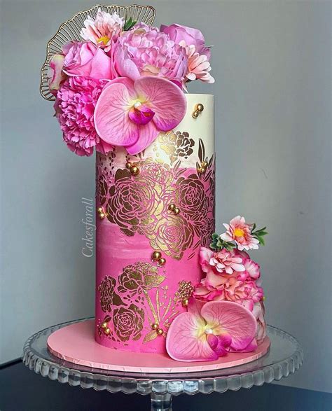7 Luxury Pink Cake Designs For Weddings And Birthdays Melody Jacob