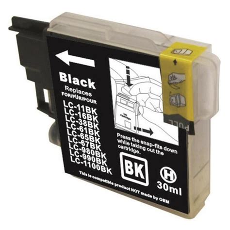 Lc Lc Black Compatible Inkjet Cartridge Big W