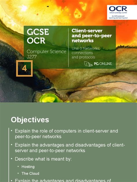 T4 Client Server Networks Pdf Peer To Peer Clientserver Model