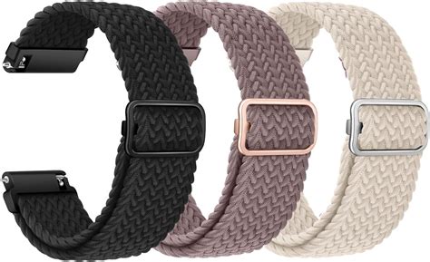 Aguperfit Quick Release Watch Strap 22mm 3 Pcs Adjustable Nylon