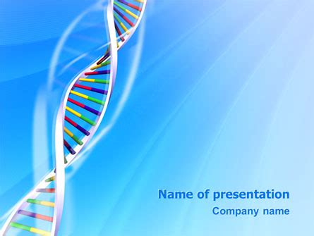 Genome Presentation Template For PowerPoint And Keynote PPT Star